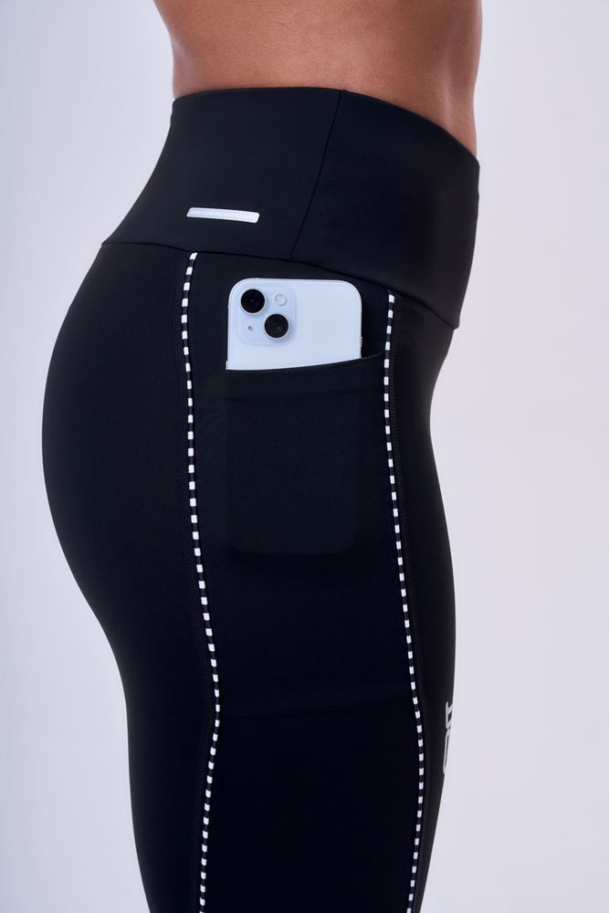 Legging Grit Bossa Preto Authen: toque macio e durável - authen