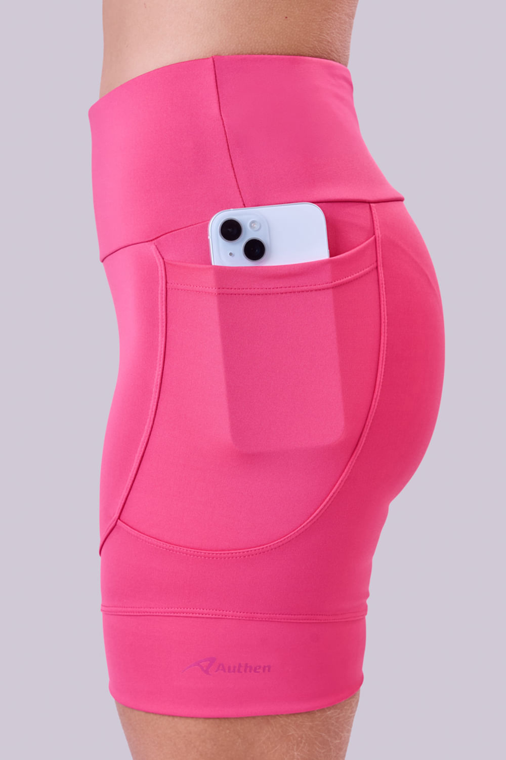 BERMUDA ESSENTIAL RUN TROT 3 BOLSOS 15CM - authen