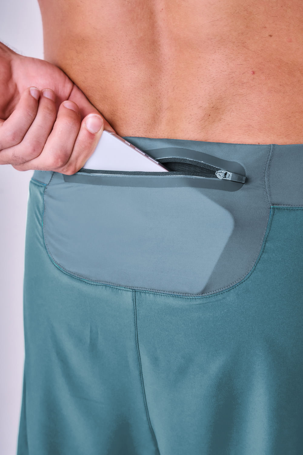 SHORT COM BERMUDA GRIT BOSSA 3 BOLSOS 5" - authen